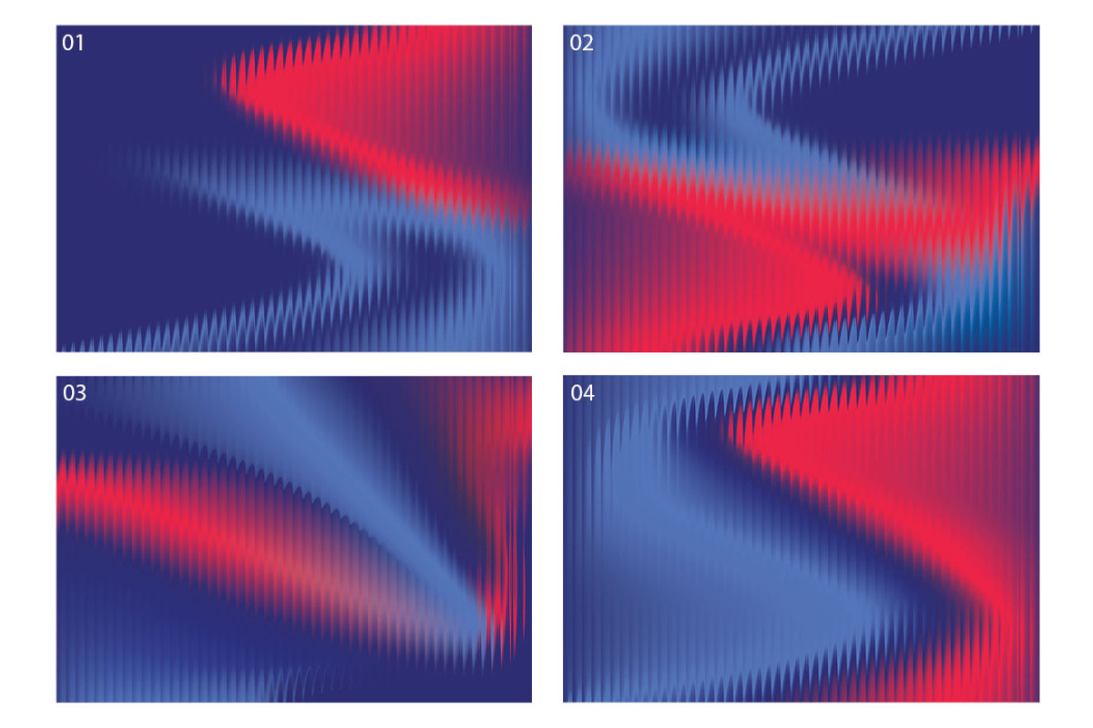 Redshift Gradient Glass Texture Art, a Background Graphic by Eltypesstudio