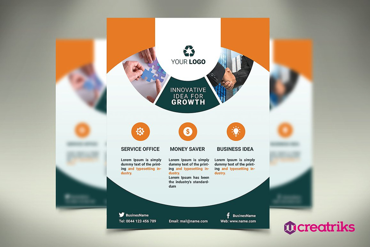 MultiPurpose Flyers - 6 Templates, a Flyer Template by Creatricks