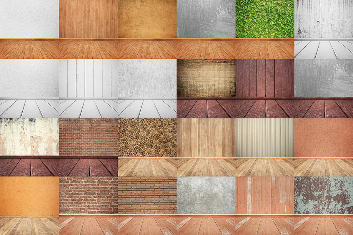 100 Realistic Room Background Set 2, a Texture Graphic by FWStudio