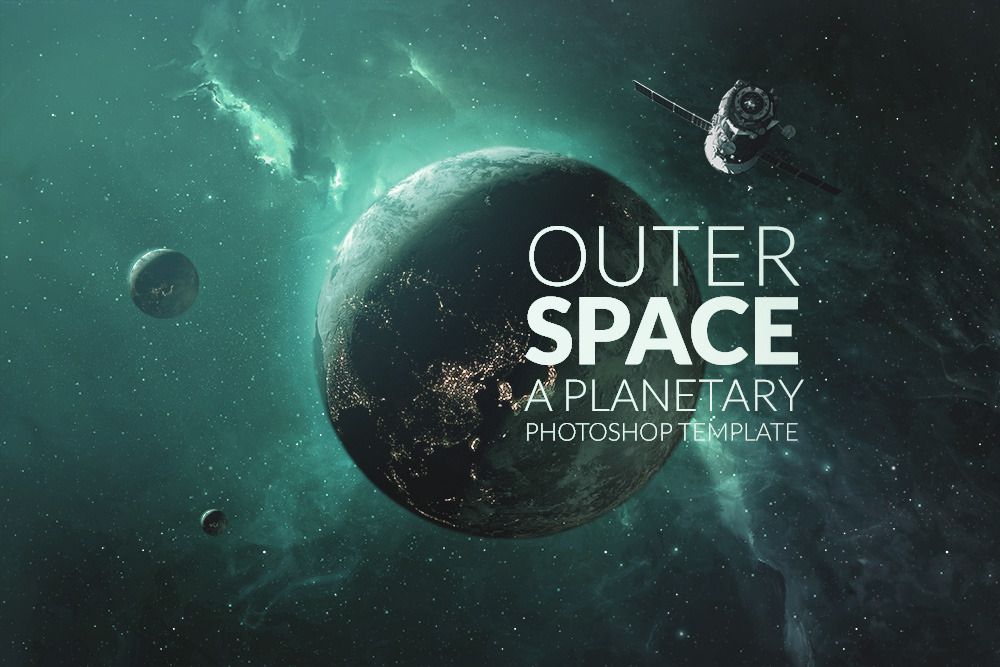 Outer Space Planetary Template, a Graphic by DesignSomething
