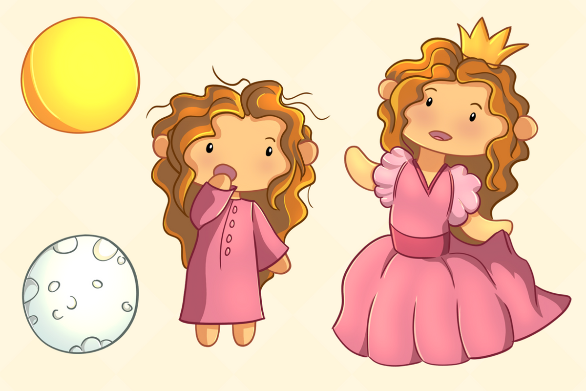 Princess and the Pea Clip Art, an Illustration by Keepin' It Kawaii