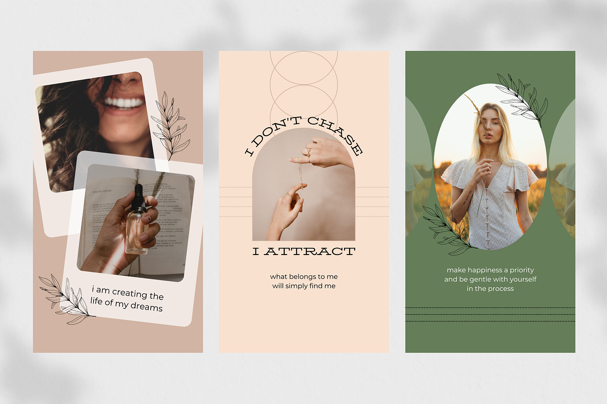 Boho Instagram Story Template