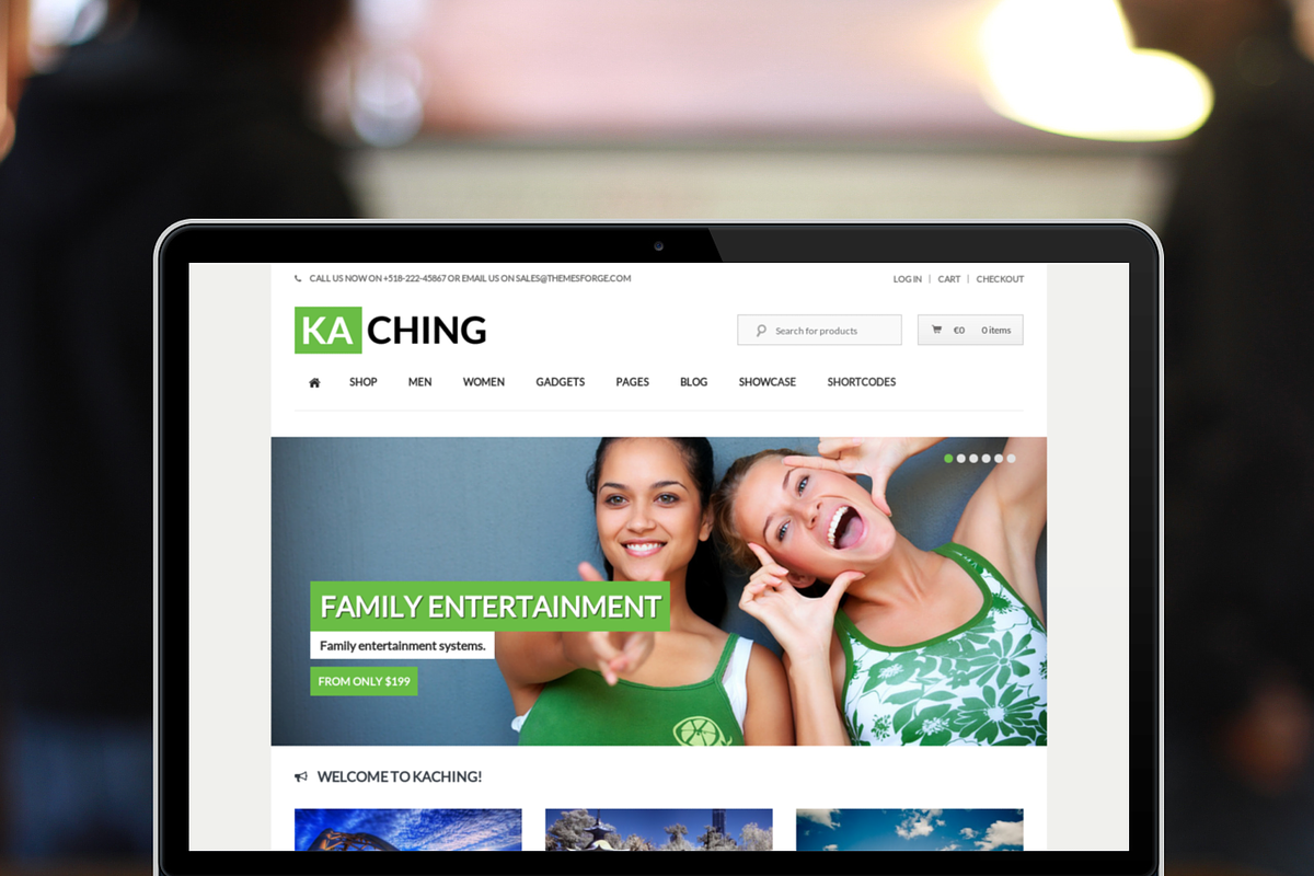 Kaching - WooCommerce Theme, a WordPress Template by themesforge