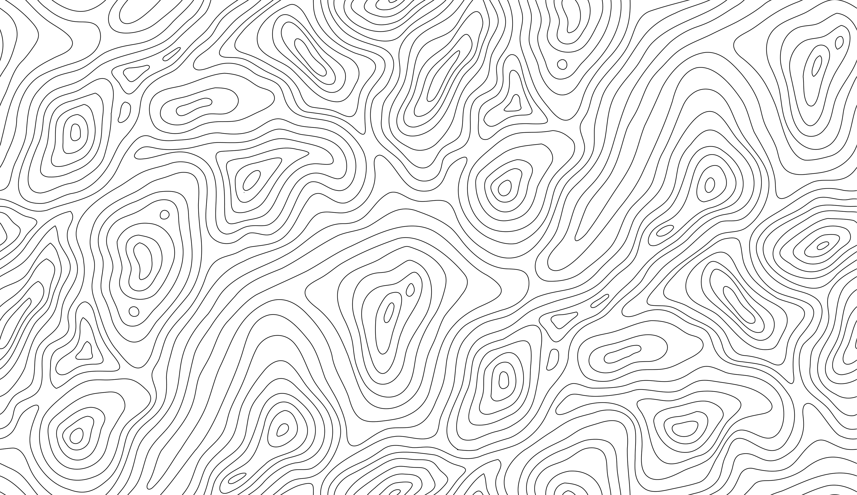 Seamless vector topographic map, a Texture Illustration by RDShop ...