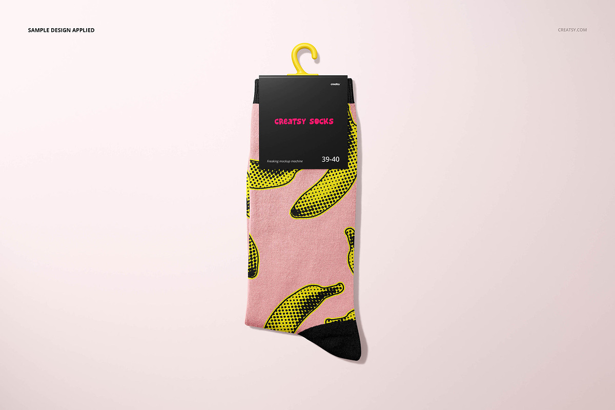Socks Mockup Set, a Packaging Mockup by Creatsy