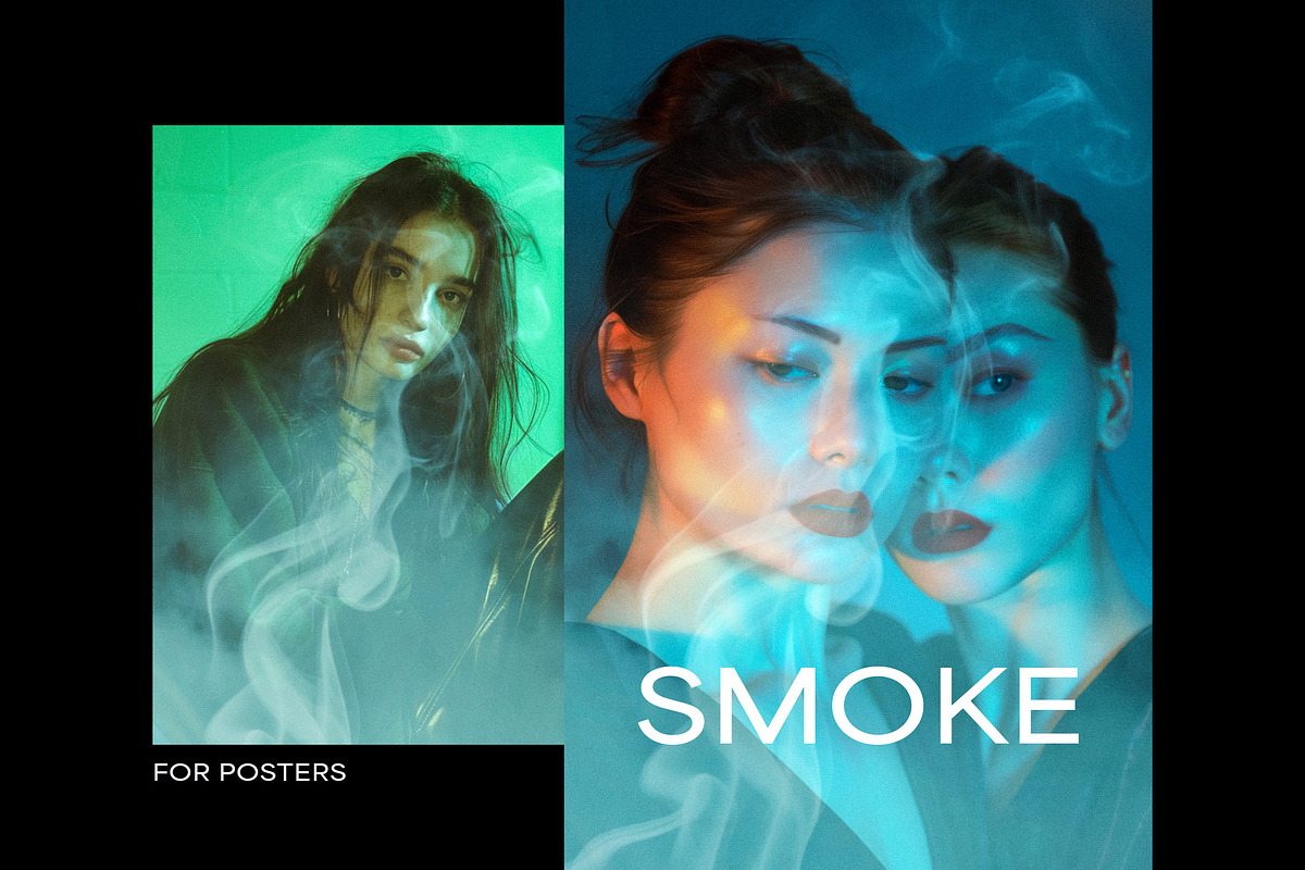 Smoke Poster Effect, a Layer Style Add-On by Design Squad