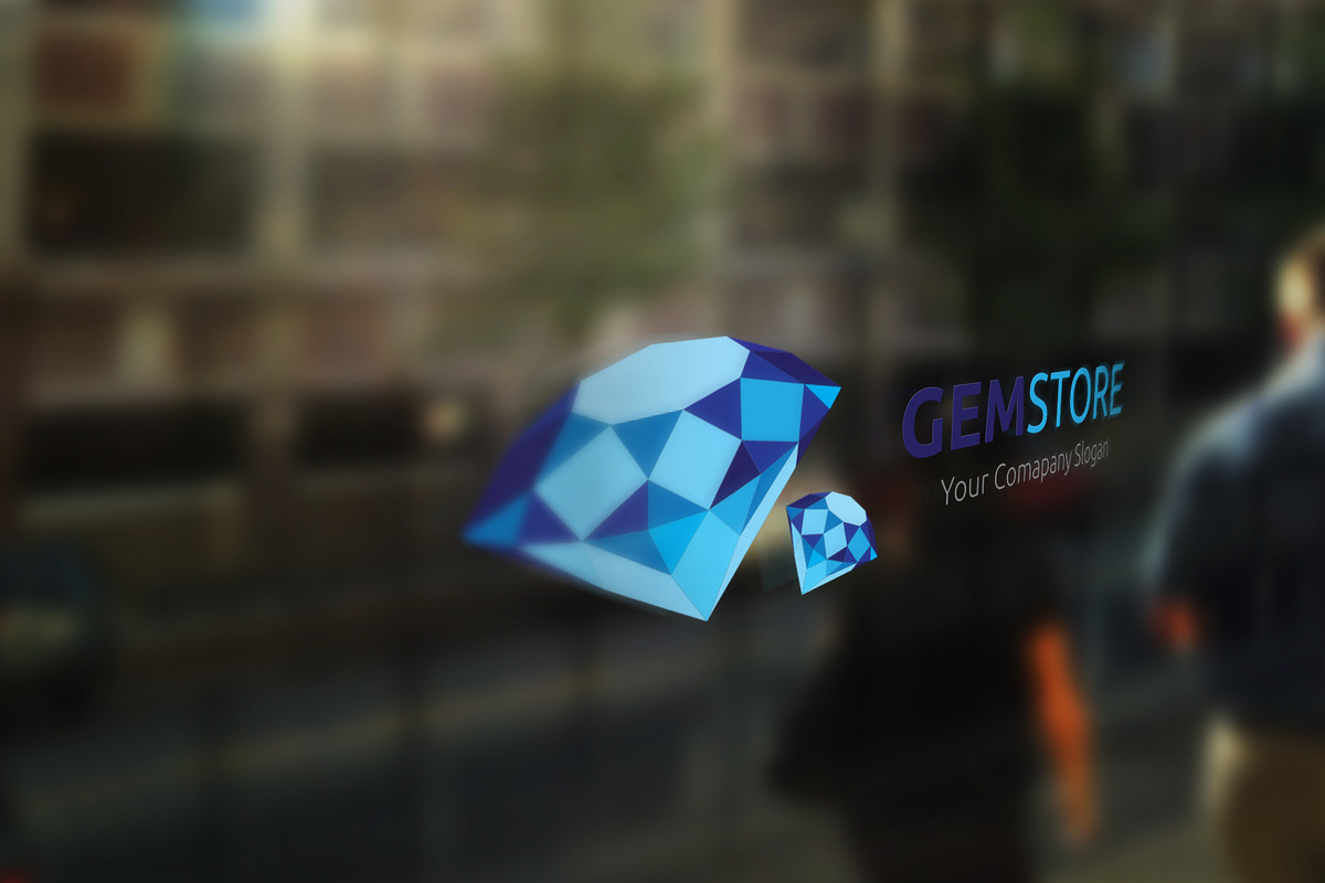 Gem Store, a Branding & Logo Template by Vectorwins Premium Shop