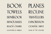 Corsica Display Font, a Sans Serif Font by Studio Clay