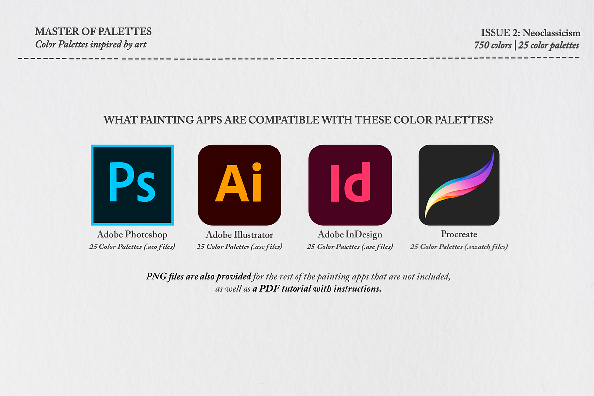 Neoclassicism Color Palettes | Creative Market