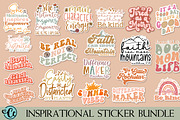 Inspirational Digital Sticker Bundle | Creative Market