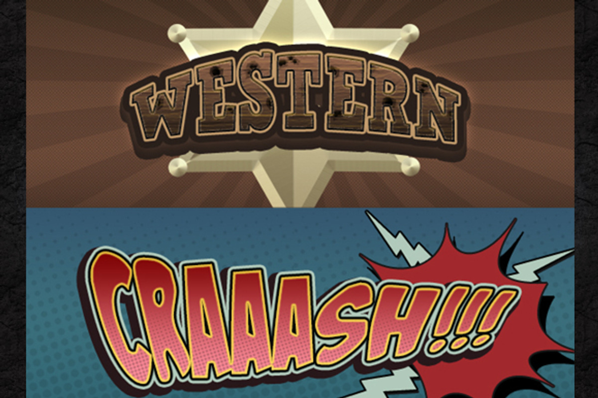 Cartoon and Comic Book Styles, a Layer Style Add-On by survivor