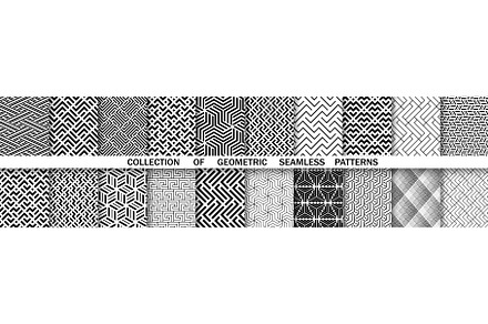 Set of Indian patterns, a Pattern Graphic by Mallinka