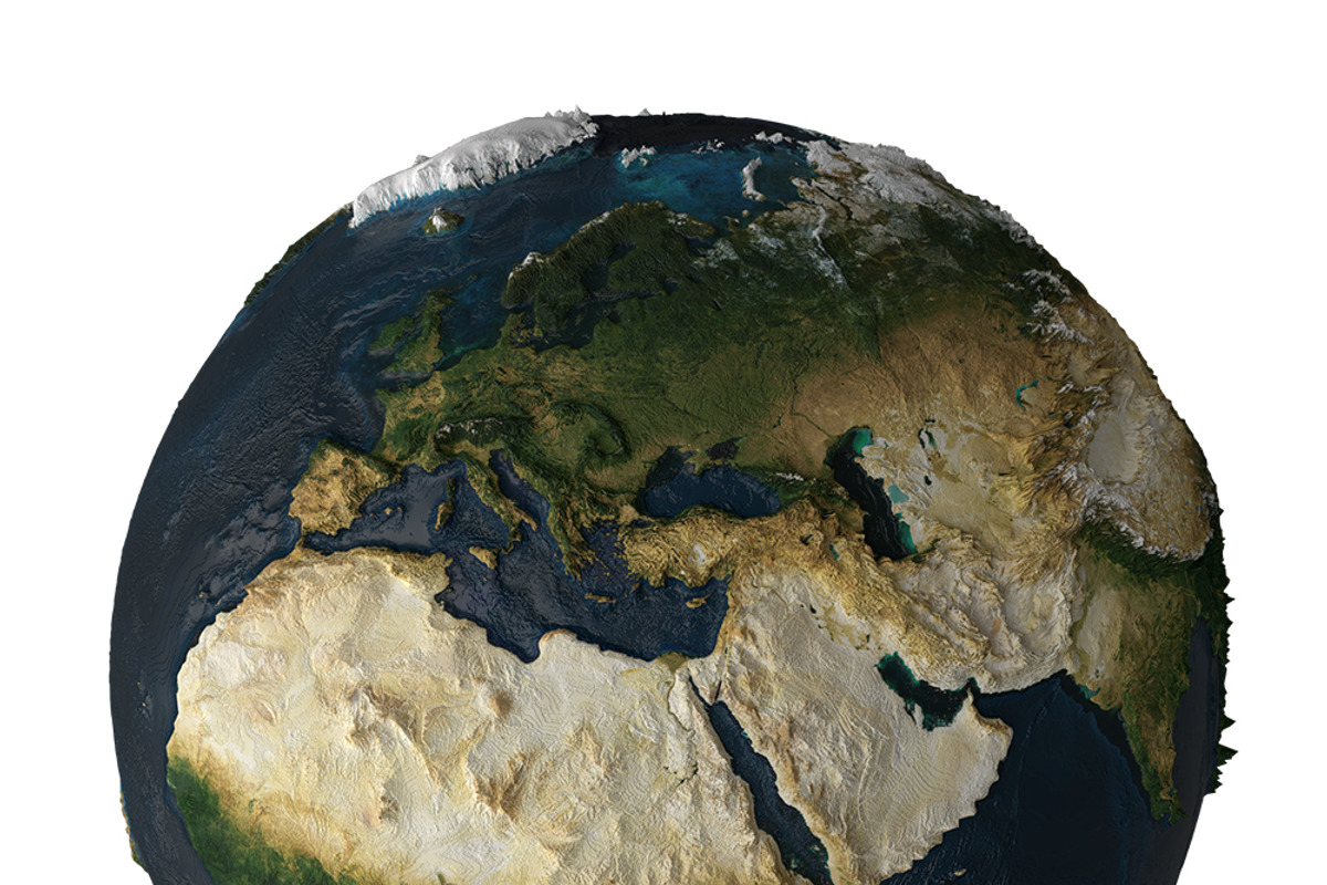 Planet Earth, an Environmental 3D Model by Studio Ochi