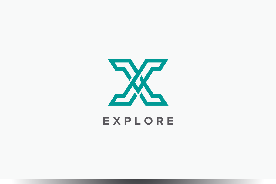 Monogram X Logo, a Branding & Logo Template by yopie