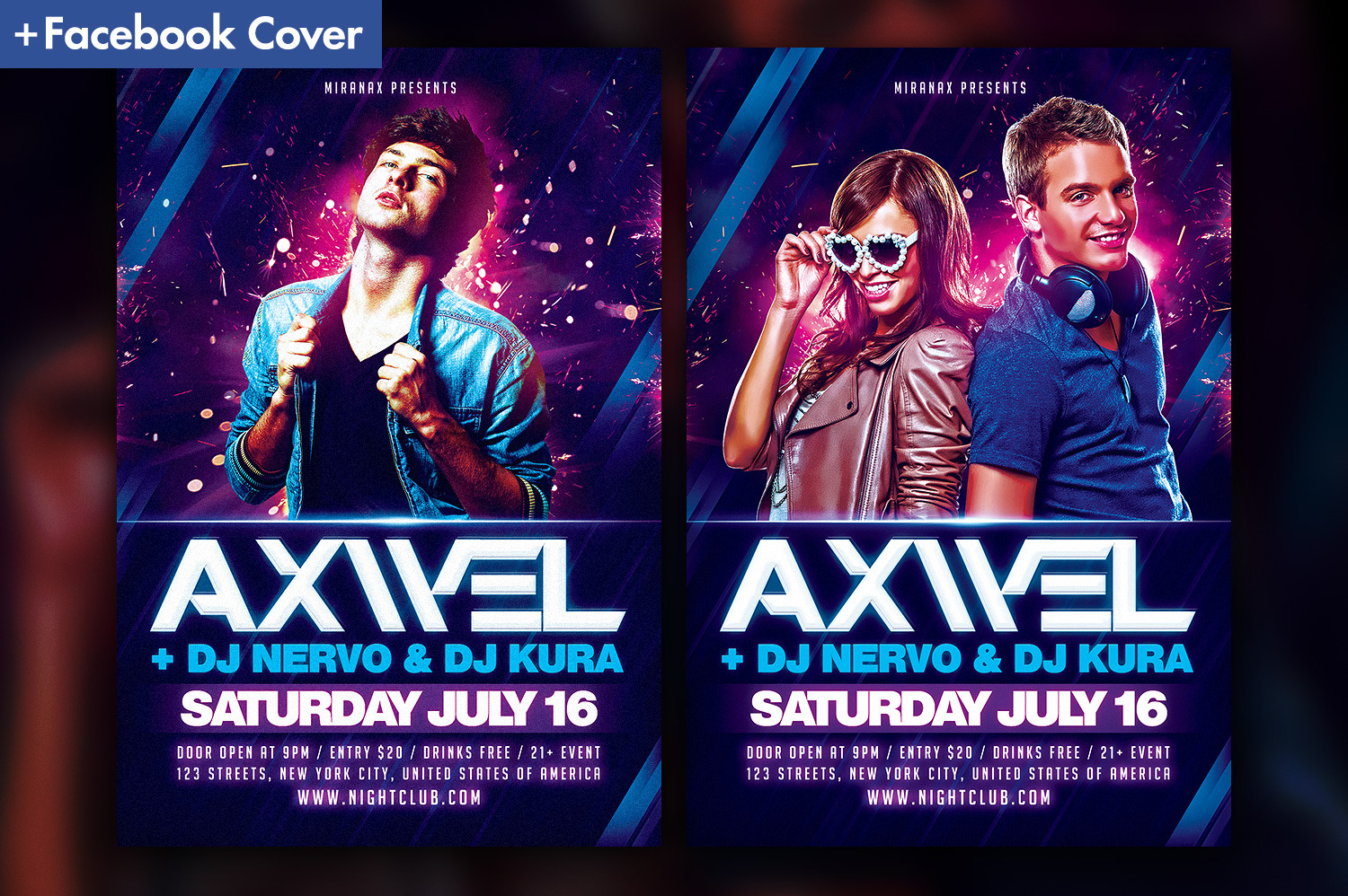 Special Guest DJ Flyer Template, a Flyer Template by Hyperpix Productions