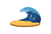 Typhoon cartoon vector illustration | Illustrations ~ Creative Market