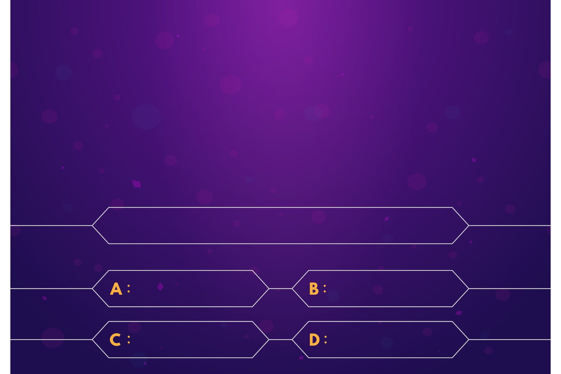 Quiz game background | Graphic Objects ~ Creative Market