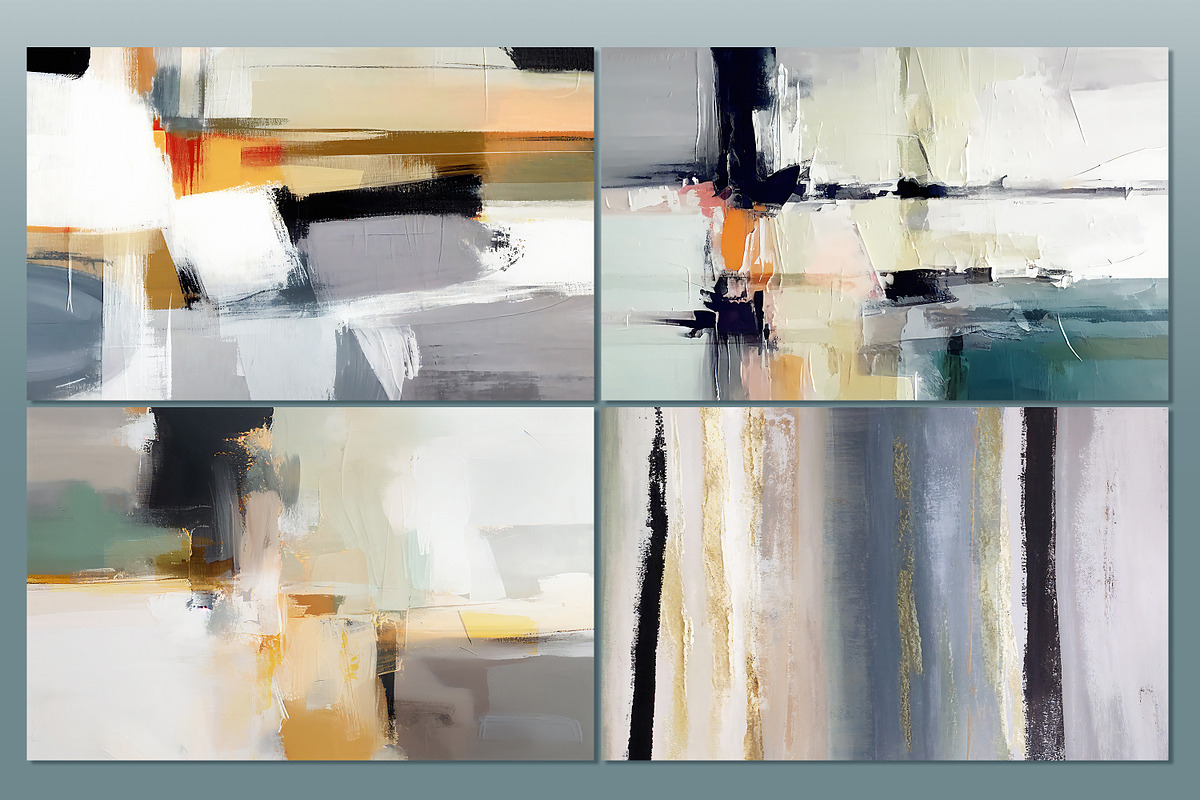 abstract oil painting art pattern, a Wallpaper Graphic by DamonYang's shop