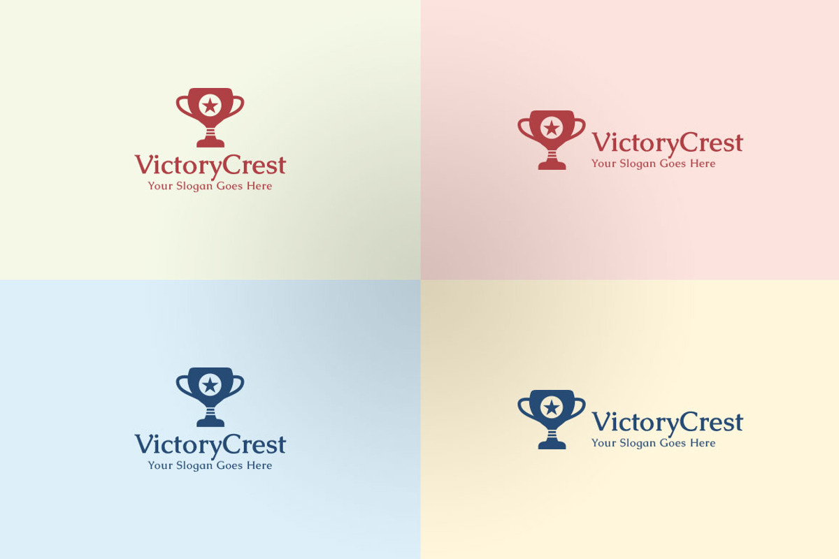 Victory Crest Logo, a Branding & Logo Template by Dotnpix