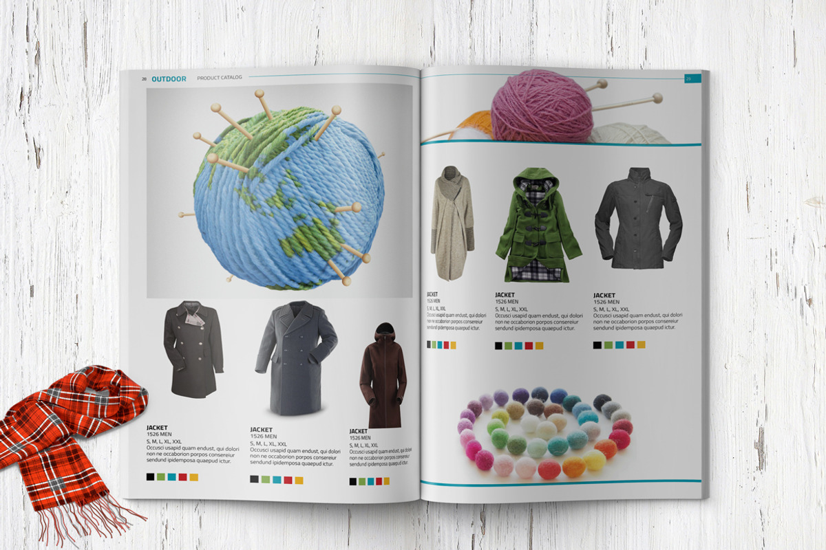 Outdoor - Clothing Catalog, a Brochure Template by Boris Cupac