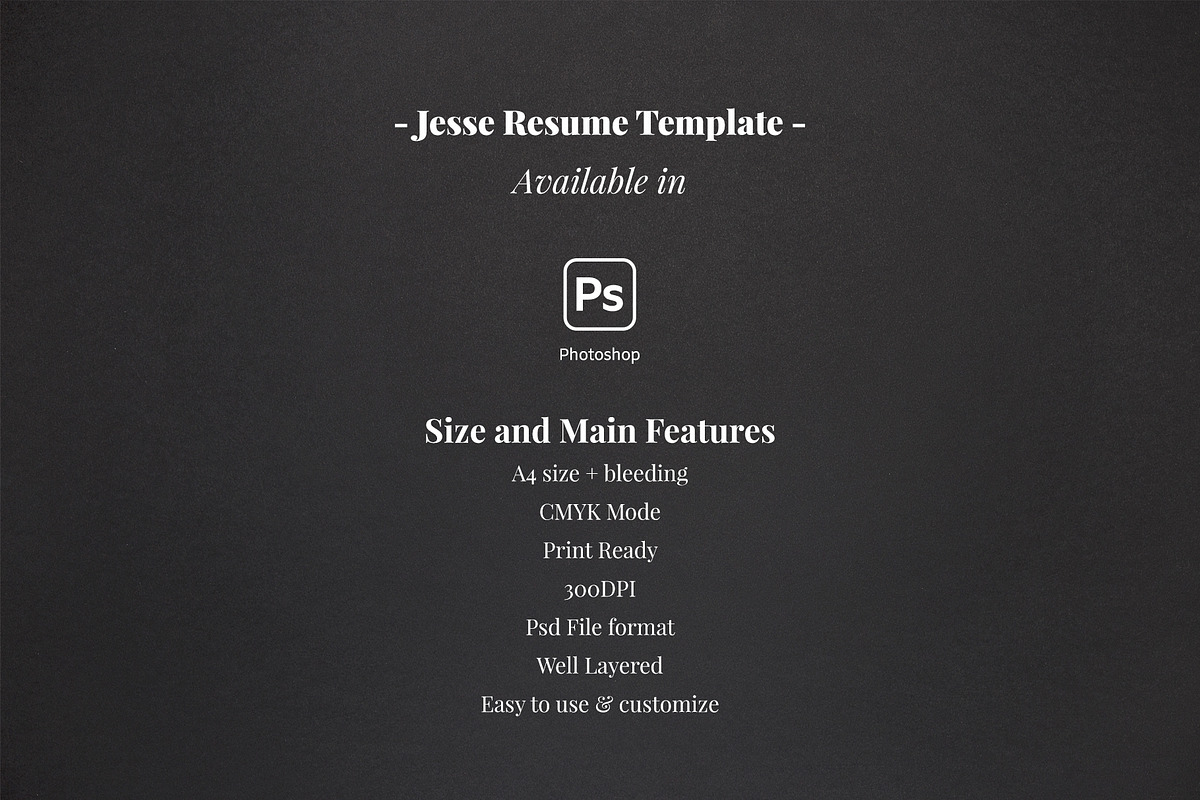 Jesse Resume Template