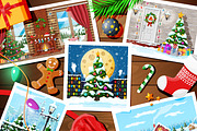 Christmas and New Year bundle | Creative Market
