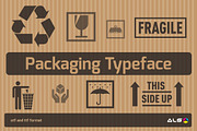Packaging Typeface, a Symbol Font by ALS design