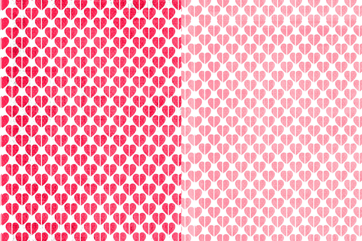 Love Letters Digital Paper Pack 12, an Object Graphic by Captured and ...