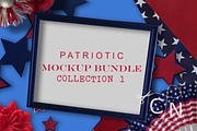 Patriotic Mockup Bundle Collection | Cup & Container Mockups ~ Creative ...