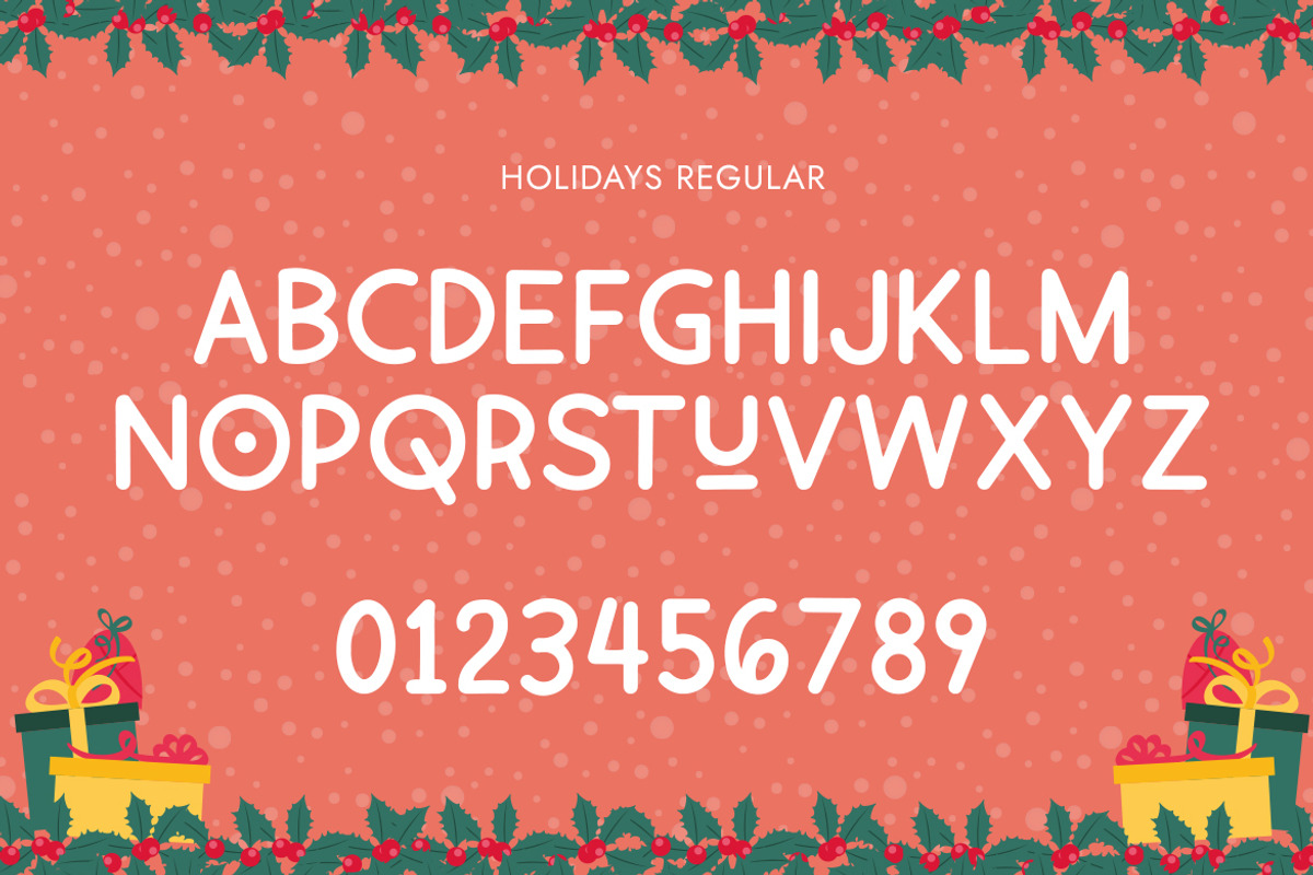 Holidays Font Duo, a Font by Salt & Pepper Designs