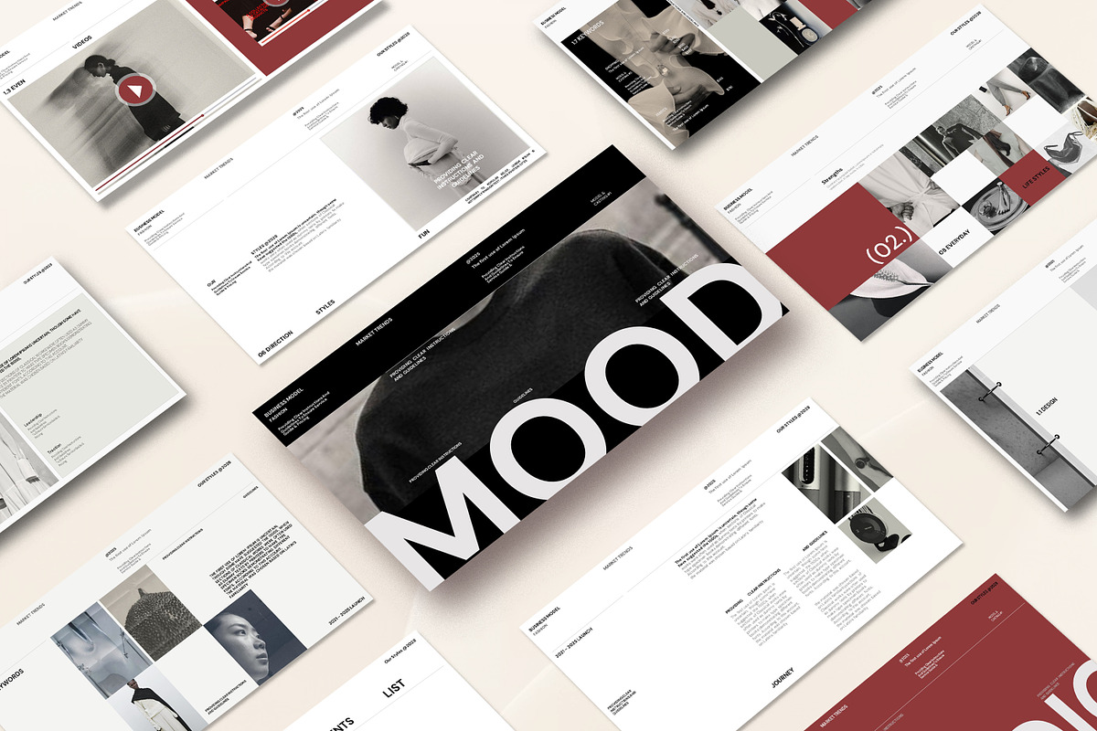 Brief Brand Mood Template, a Presentation Template by Studio Industry