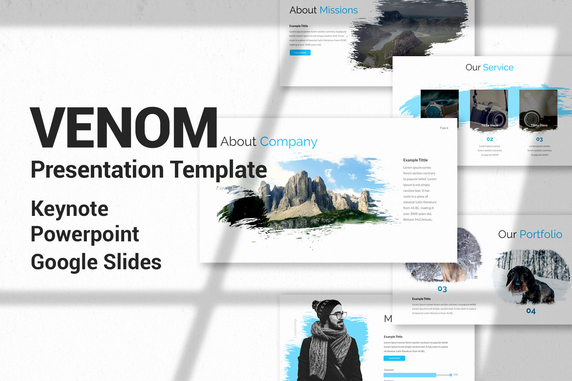 Venom Presentation Template, a Presentation Template by monzlab