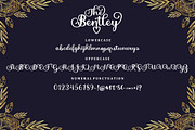 The Bentley Script, a Script Font by Bosstype Studio