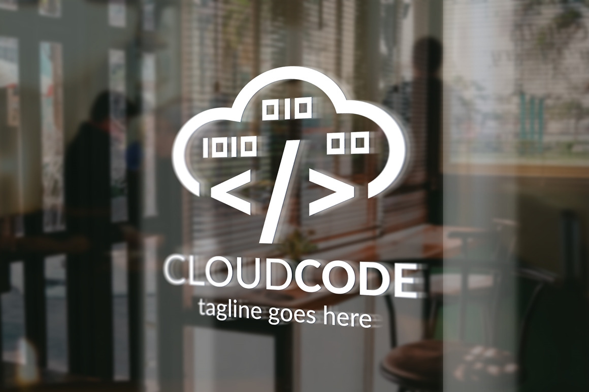 Cloud Code Logo, a Branding & Logo Template by Design_Planet