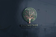 Round Tree Logo, a Branding & Logo Template by Design_Planet