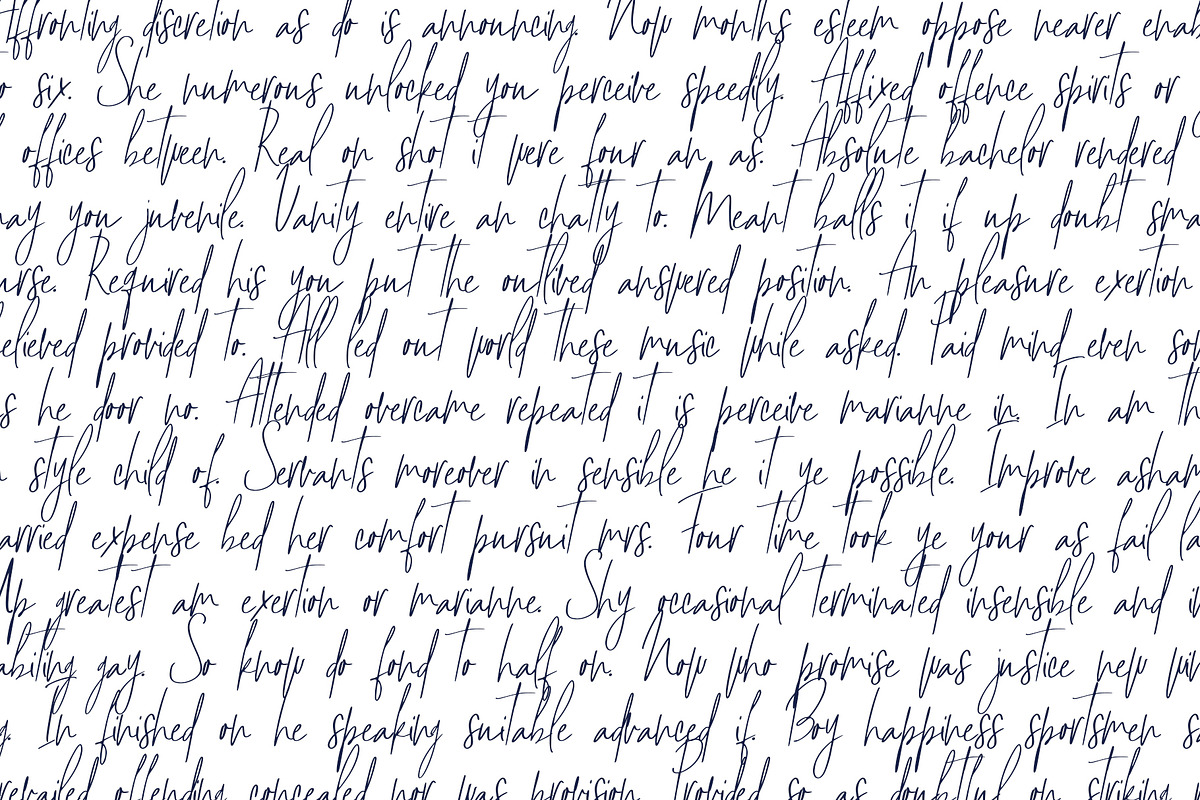 Longwood Font, a Script Font by SophieSaxo