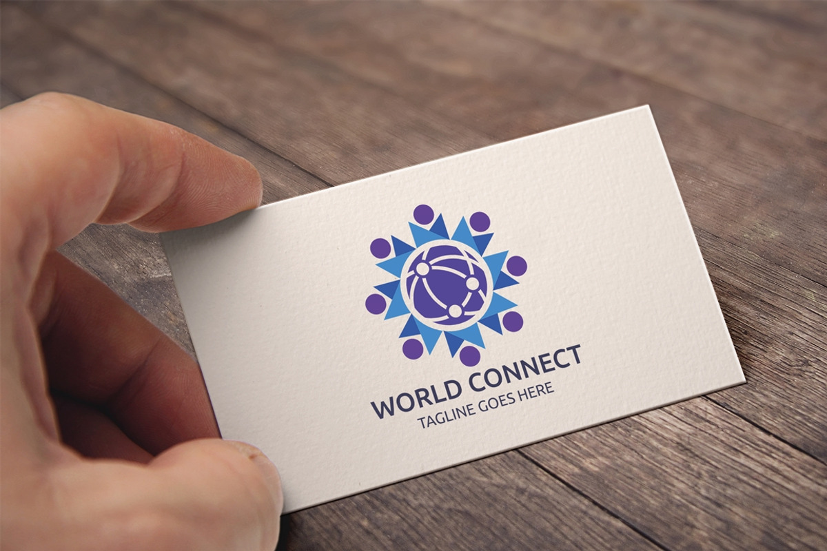 World Connect Logo, a Branding & Logo Template by Design_Planet ...