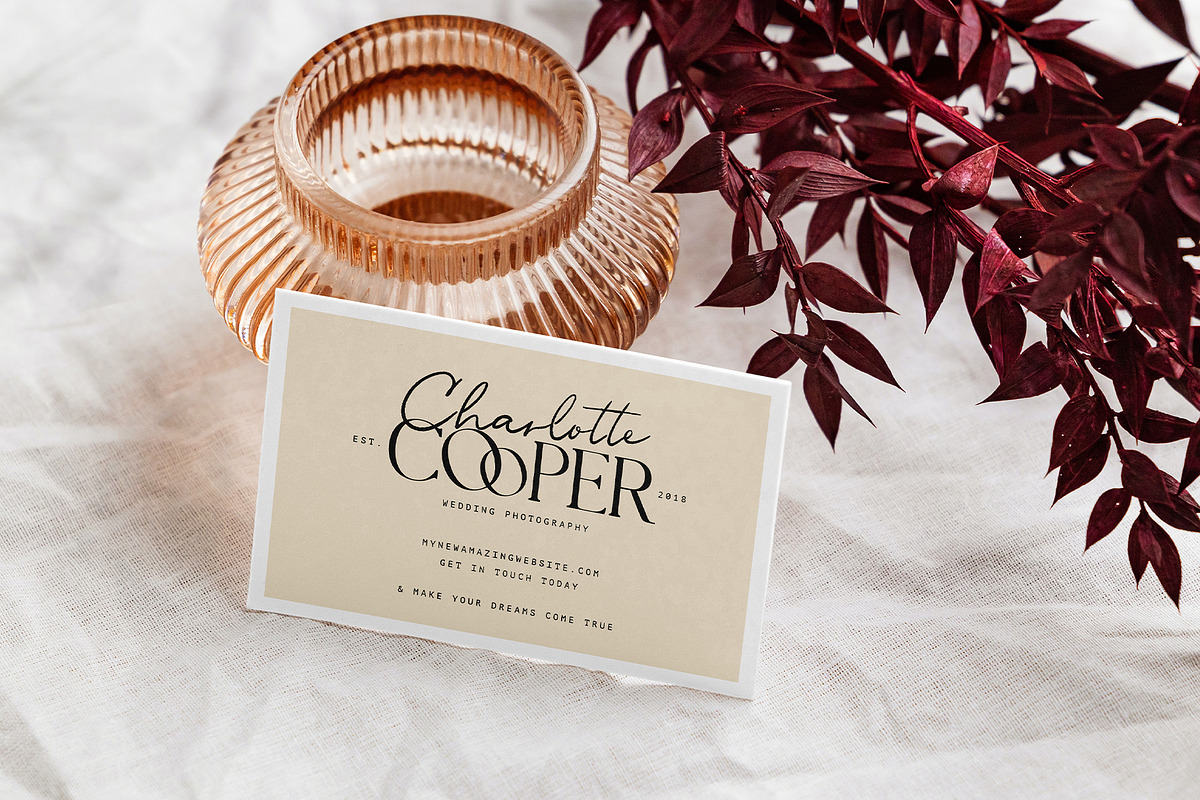 Riverside Lovers - Elegant Font Duo, a Serif Font by SilverStag Type ...