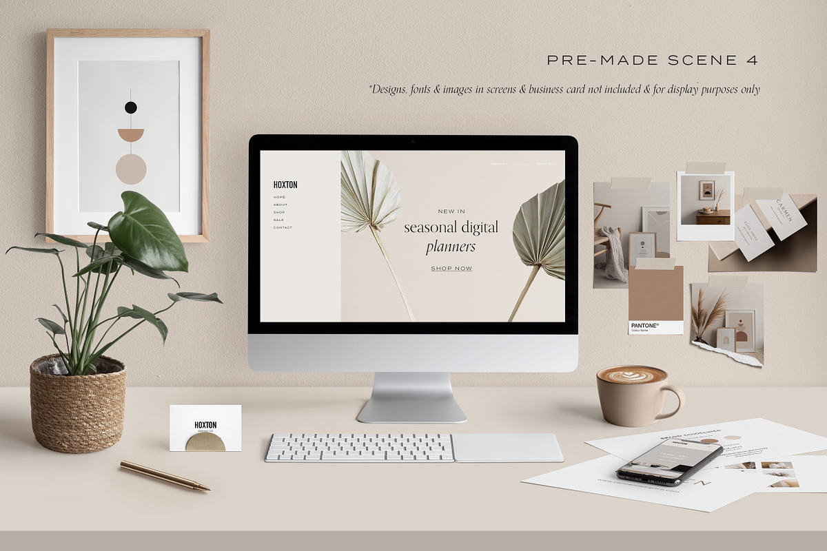 Desktop & Multi Device Scene Creator, a Mac Mockup by Moyo Studio