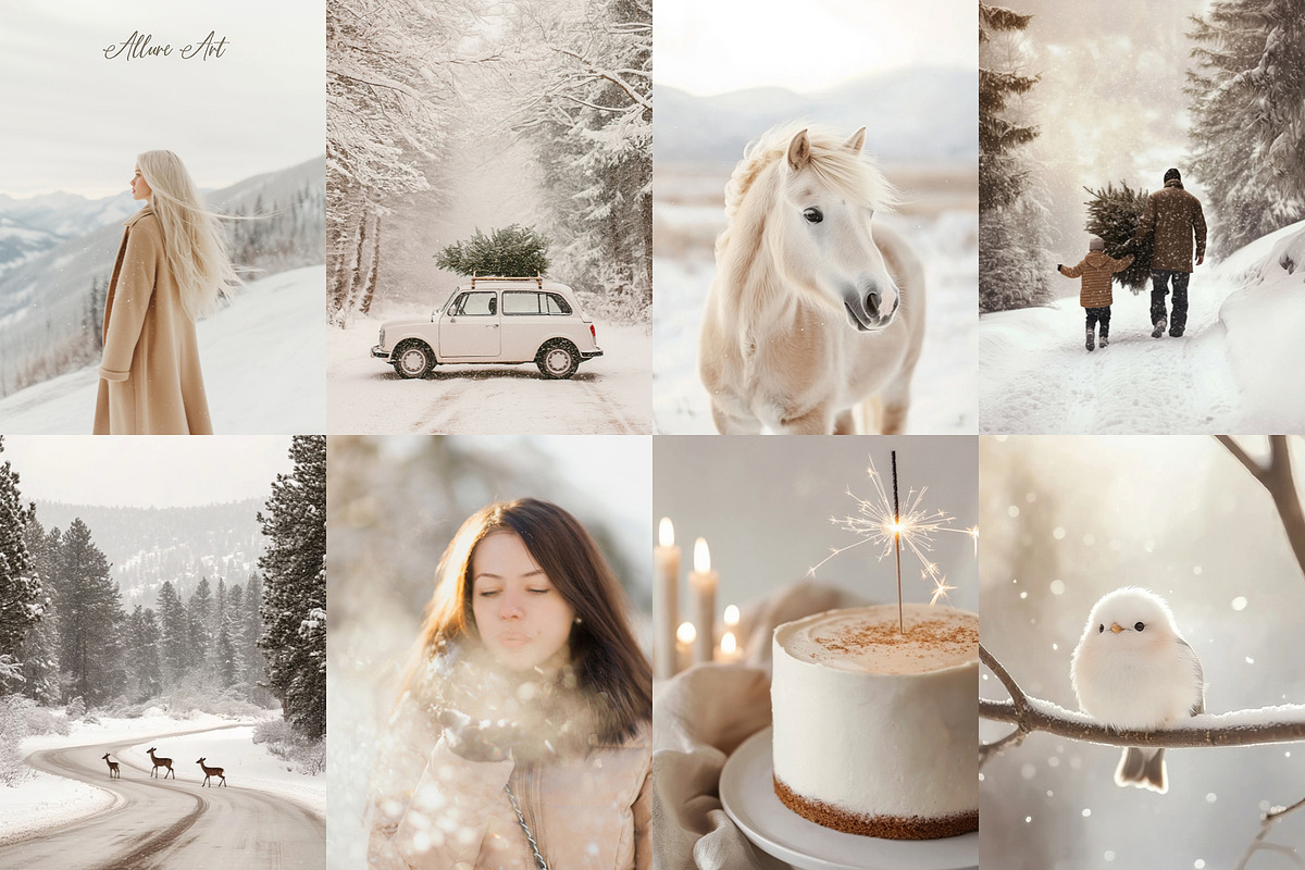 Winter Christmas photo Collection