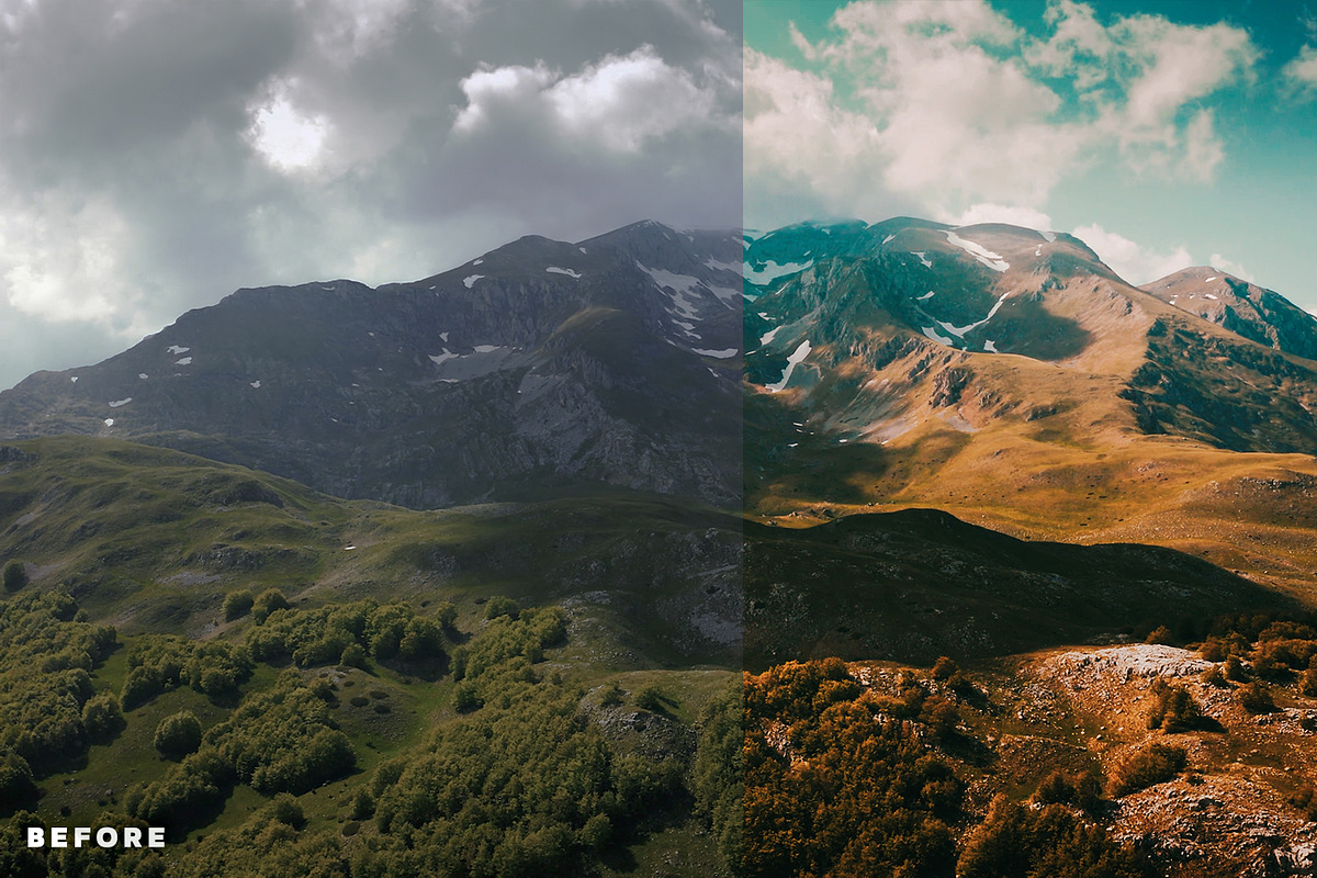Cinematic LUTs for Color Grading, an Action Add-On by Presetsh.com