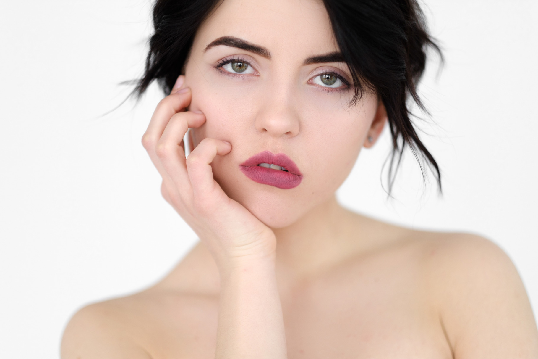 emotion face bored fed up apathetic woman, a Person Photo by Photo ...