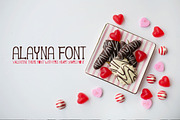 Alayna Valentines Love Font, a Script Font by Creativetacos