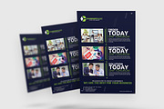 Business Corporate Flyer 3 Colors, a Flyer Template by Star Graphic Design