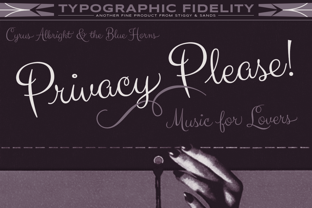 Carioca Script Pro, a Script Font by Stiggy & Sands