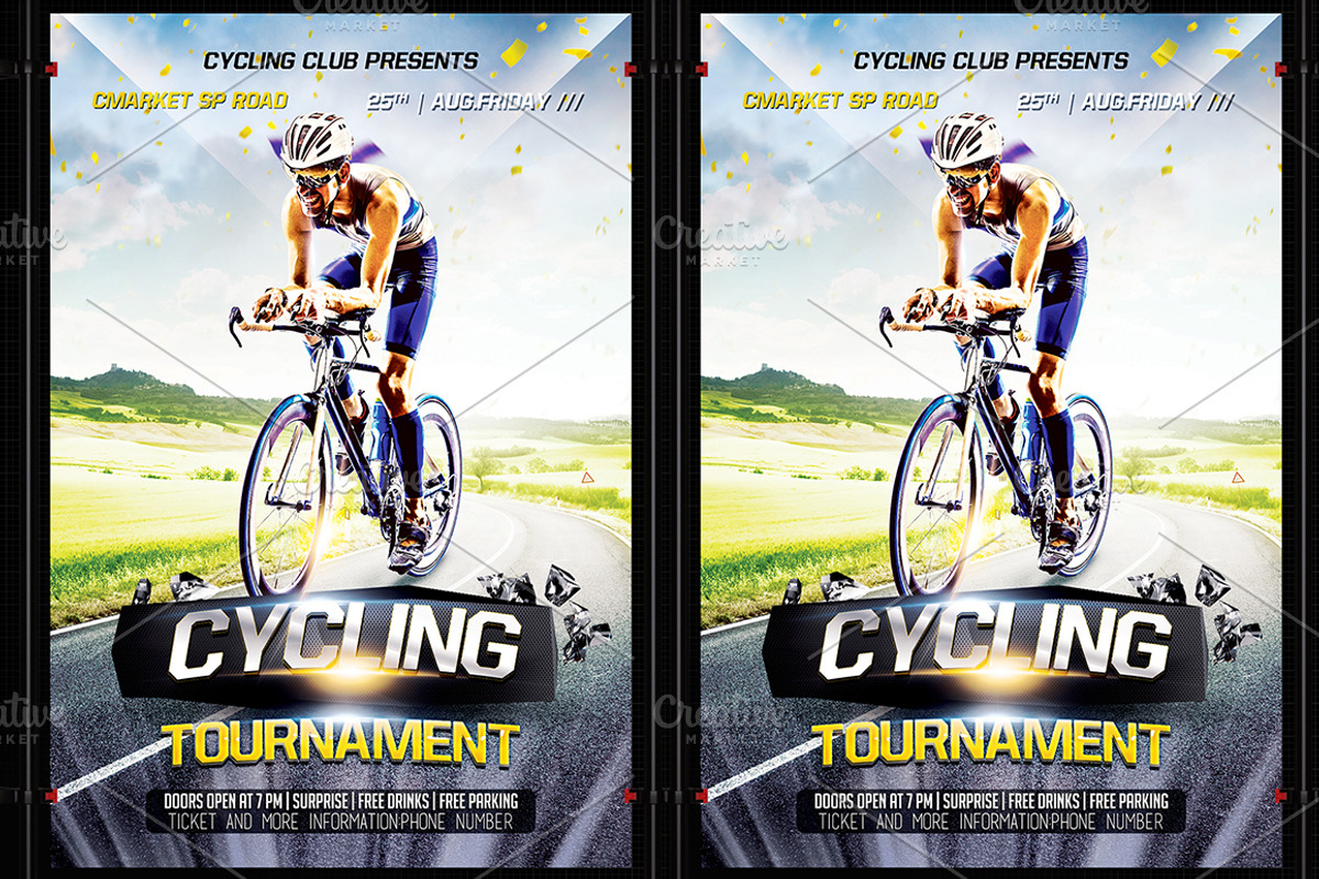 Cycling Flyer, a Flyer Template by Basez Flyers