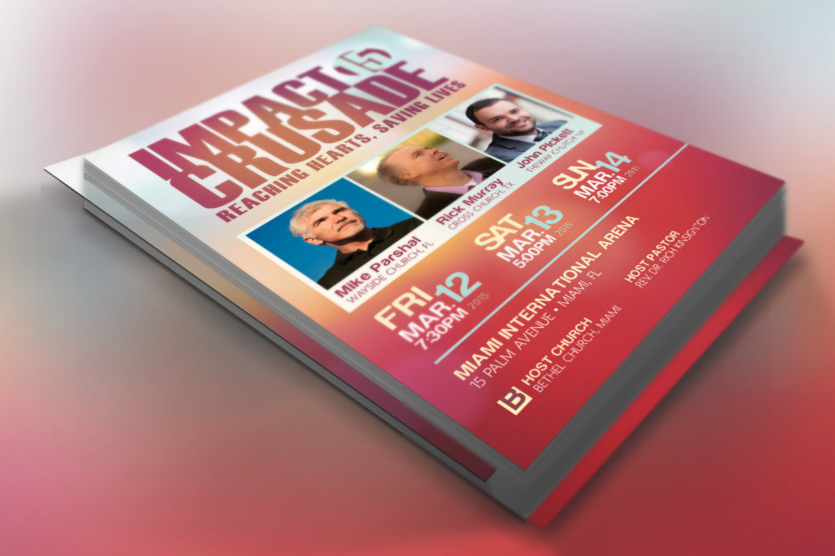 Church Crusade Flyer Template, a Flyer Template by Godserv Designs