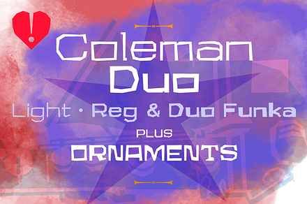 Coleman Font Family | Fonts ~ Creative Market
