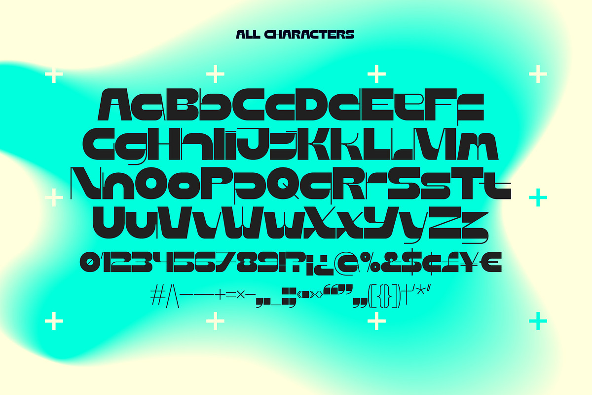 Rigid Core — Modern Font, a Sans Serif Font by Gleb Guralnyk