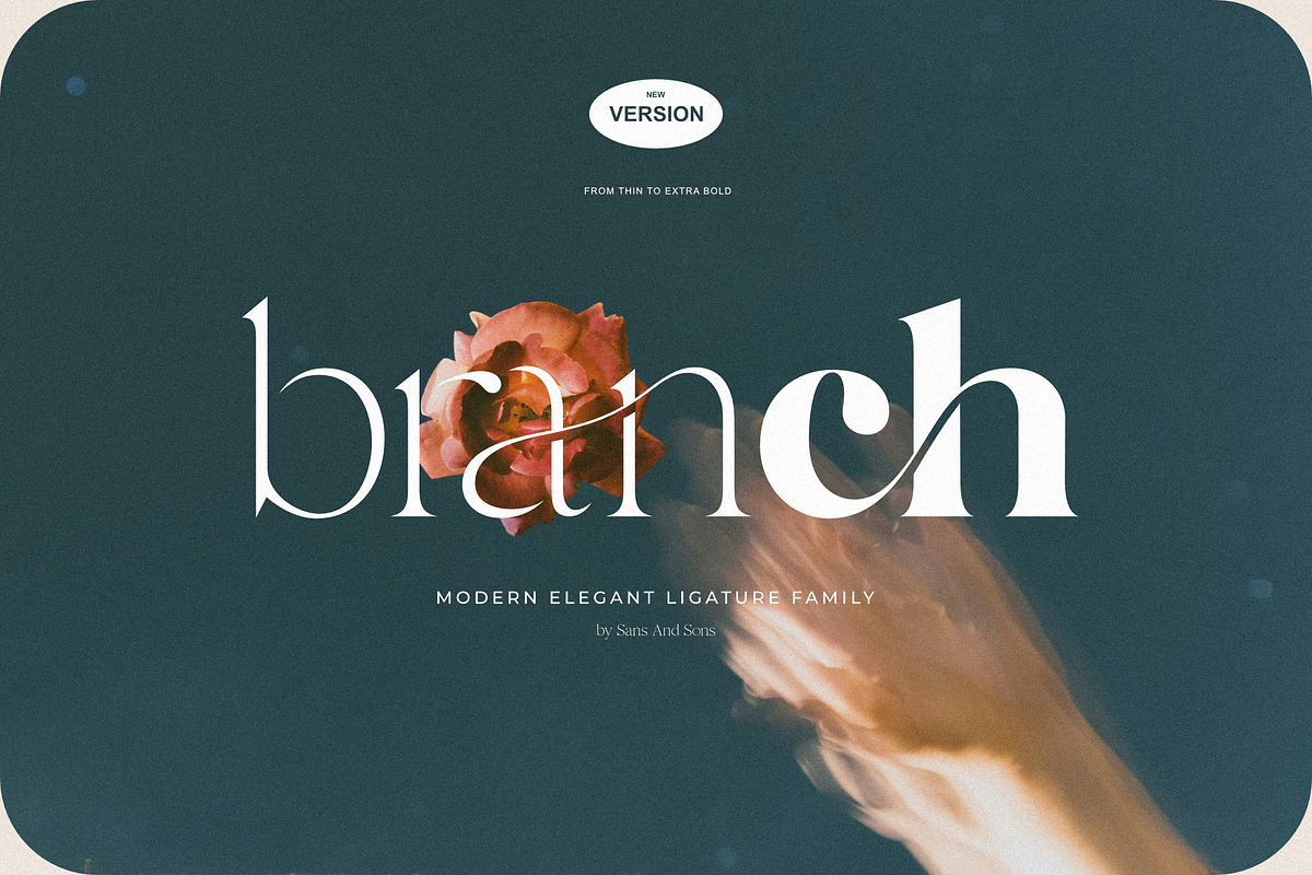 Hello Branch 8 Font Family, a Serif Font by Sans & Sons